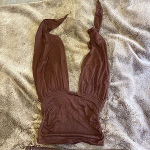 bamba swim | Tops | Bamba Neptune Top In Cacao | Poshmark
